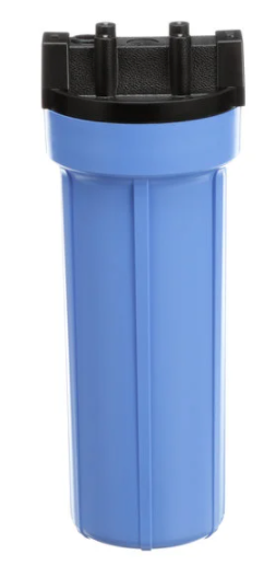OptiPure FX Series Housing - 600-10051, Single 10 inch Blue Sump Housi ...
